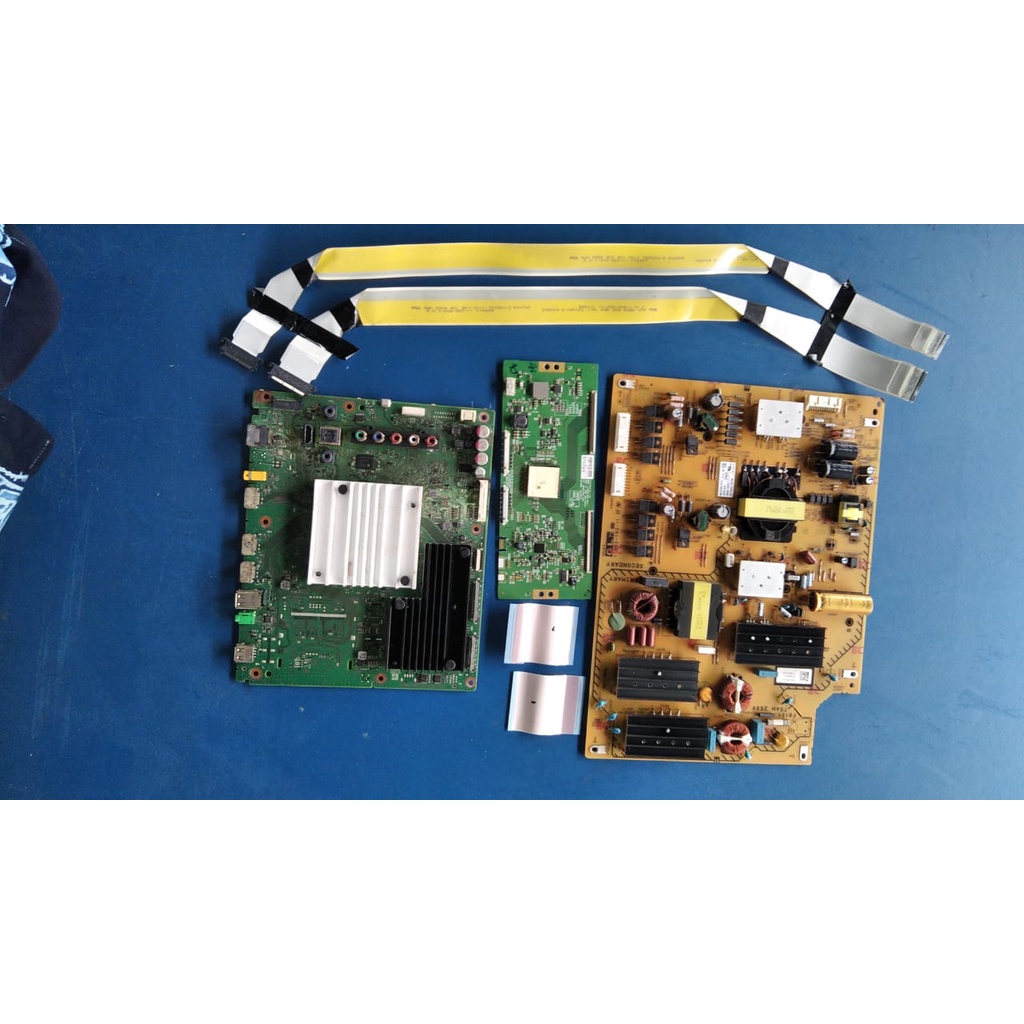 Sony KD-75X8500E Mainboard, Powerboard, Tcon, Tcon Ribbon, LVDS ...
