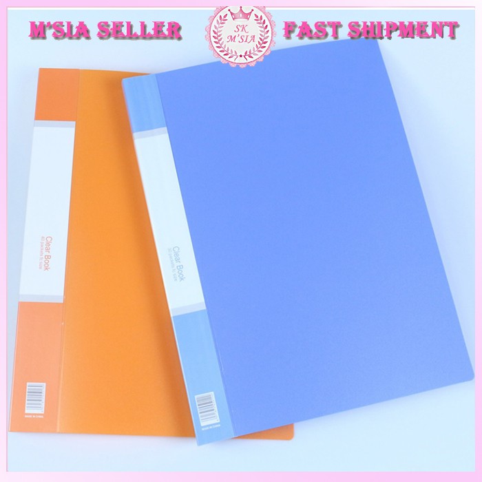 Clear Holder File 20 Pockets A4 Size | Shopee Malaysia