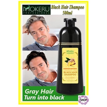 Mokeru Dye Hair Shampoo Color Original 500ml | Shopee Malaysia