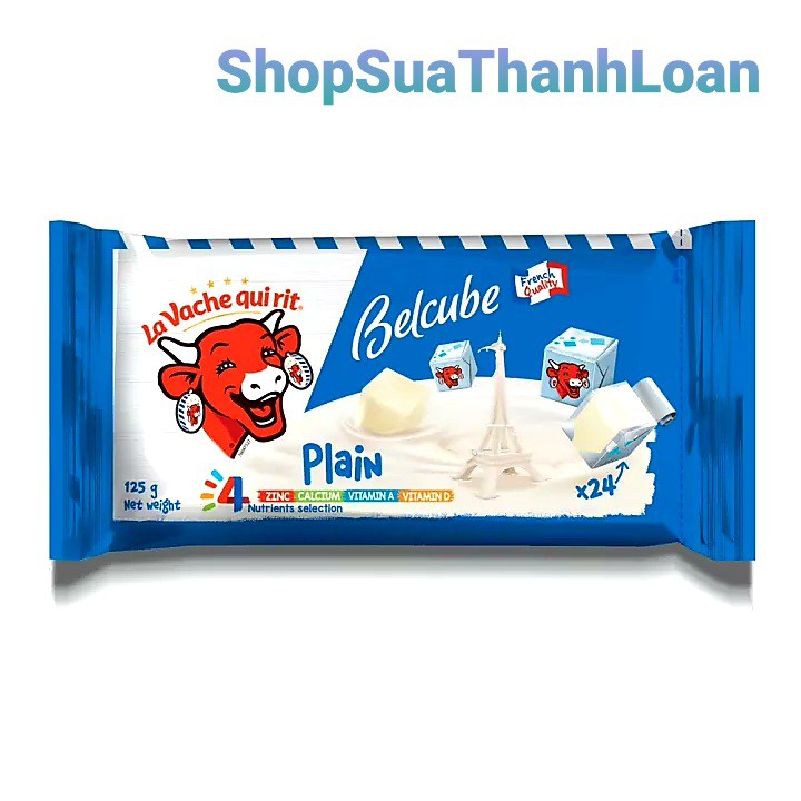 T5 [Expedition May 2025] Belcube Square Cheese Milk Flavor 78g | Shopee ...