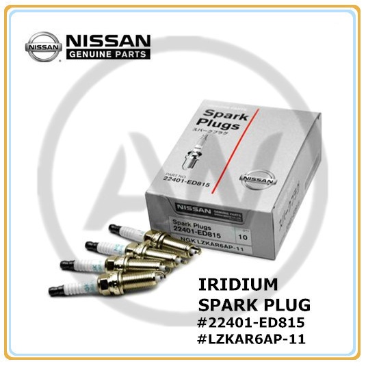 Original Nissan Grand Livina Latio Almera N17 Sylphy Teana NGK Iridium ...