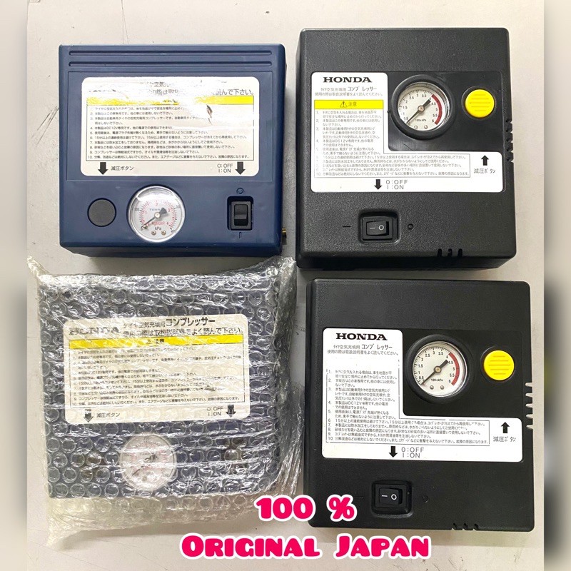 Portable tyre inflator pump 💯%original japan | Shopee Malaysia