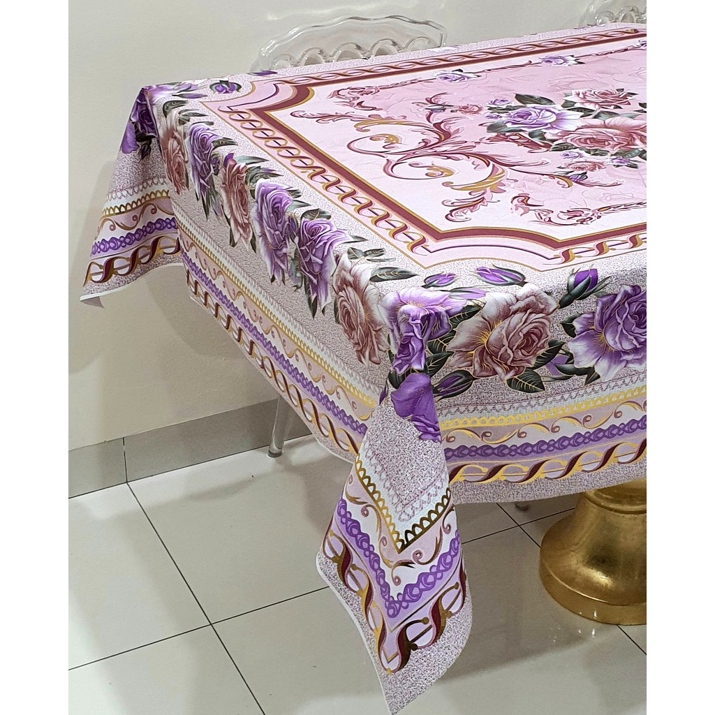 Alas Meja Makan 8 Kerusi Corak Exclusive READY STOCK ! # lapik meja ...