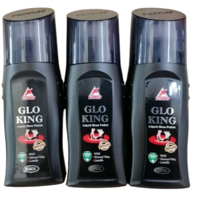 YUPPIES GLO KING LIQUID SHOE POLISH BLACK | Shopee Malaysia