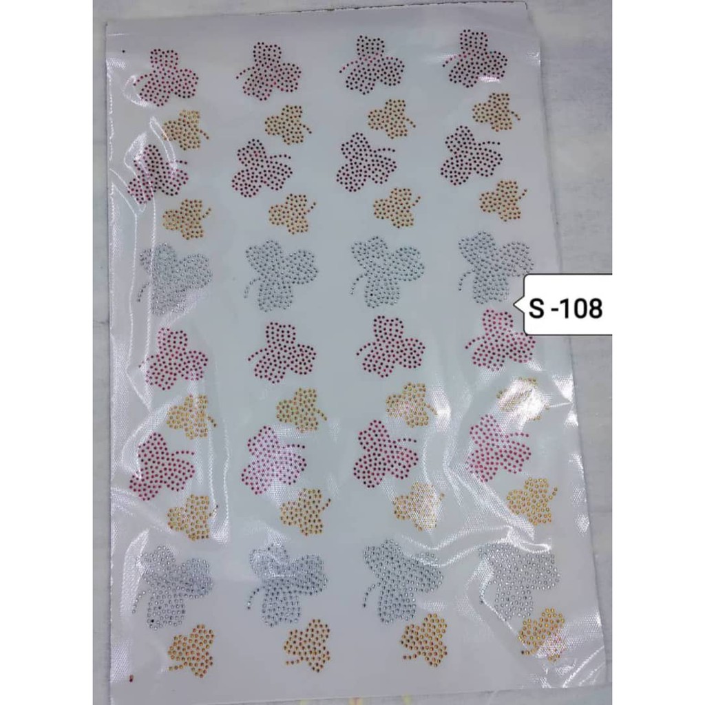 Hotfix Sticker Manik Tampal Aksessori Tudung Dan Baju | Shopee Malaysia