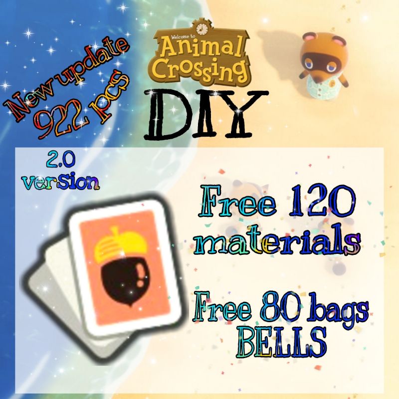 Animal Crossing DIY RECIPES 动物森友会 DIY Resepi | Shopee Malaysia