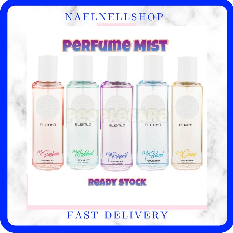 ELIANTO Perfumed Mist Perfume Murah Fragrance Pewangi Beauty Body Mist ...