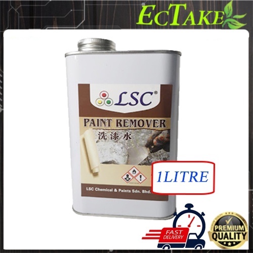 [ECTAKE] LSC 1LITRE / 1000ML Paint Remover for Wood and Metal (100% ...