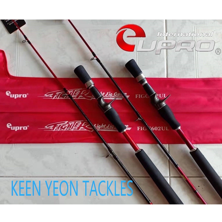 EUPRO FIGHTER MICRO JIG FISHING ROD (BAITCASTING/ BC) | Shopee Malaysia