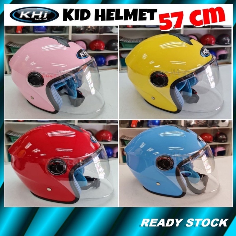 HELMET KHI KIDS HELMET BUDAK KHI TOPI KANAK 57cm 100% ORIGINAL KHI ...