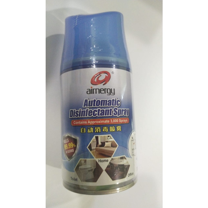 AIRNERGY AUTOMATIC DISINFECTANT SPRAY 250ML | Shopee Malaysia
