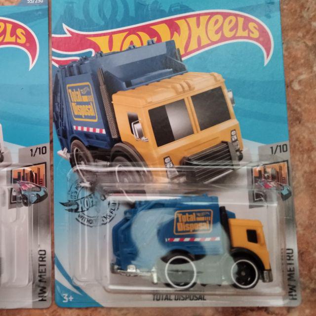 HIJAU Diecast Hot Wheels MATCHBOX garbage KING MBX TOTAL DISPOSAL ...