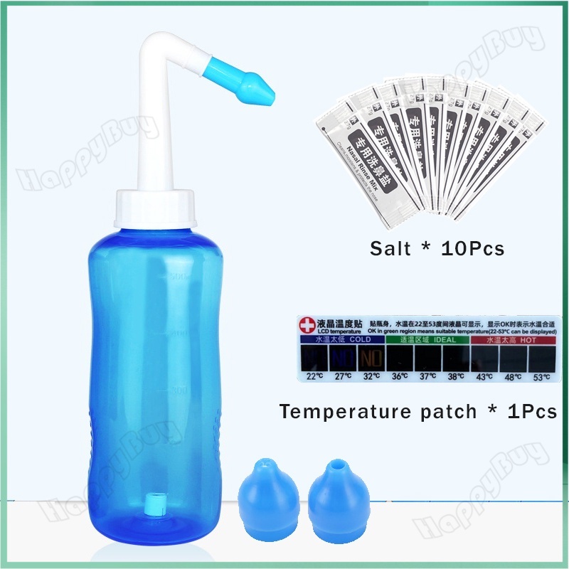 Sinus Rinse Bottle Waterpulse Nasal Wash System Nose Cleaner Daily ...