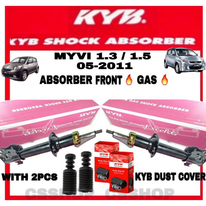 EL PERODUA MYVI 1.0 / 1.3 2005-2010 SHOCK ABSORBER FRONT GAS ORIGINAL ...