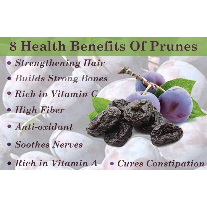 Imported Dried Pitted Prunes (Unsweetened) Premium Grade 500gm | Shopee ...