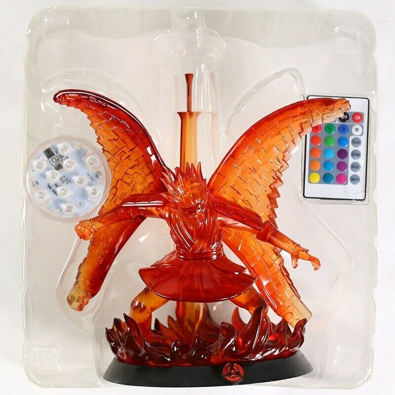 Naruto Susanoo Uchiha Itachi Ten Fist Swords Statue Figure Light up ...