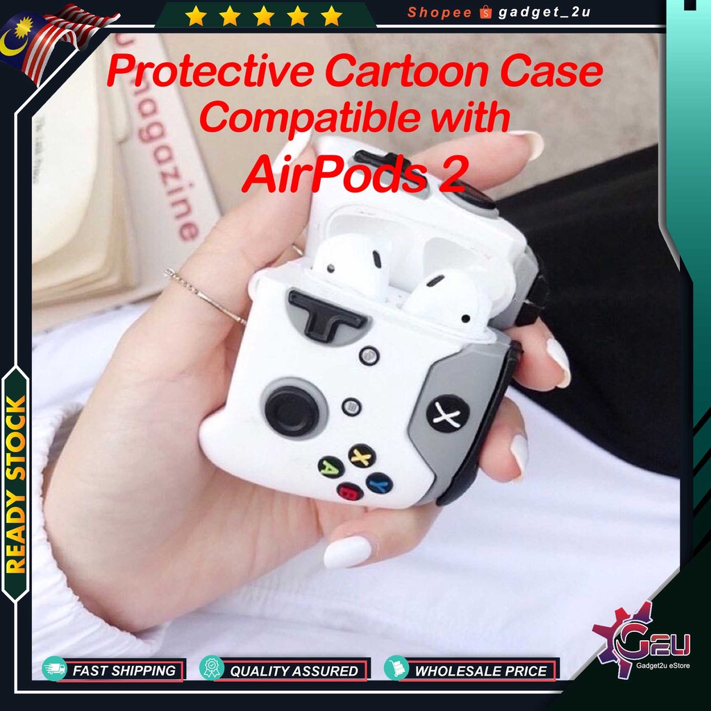 Cartoon TPU Case Compatible with AirPods 2 Silicone Case,Protective ...