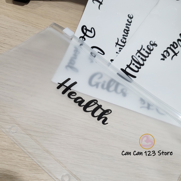 Label Sticker 2 Sheets for Ziplock Bag Cash Planner | Shopee Malaysia