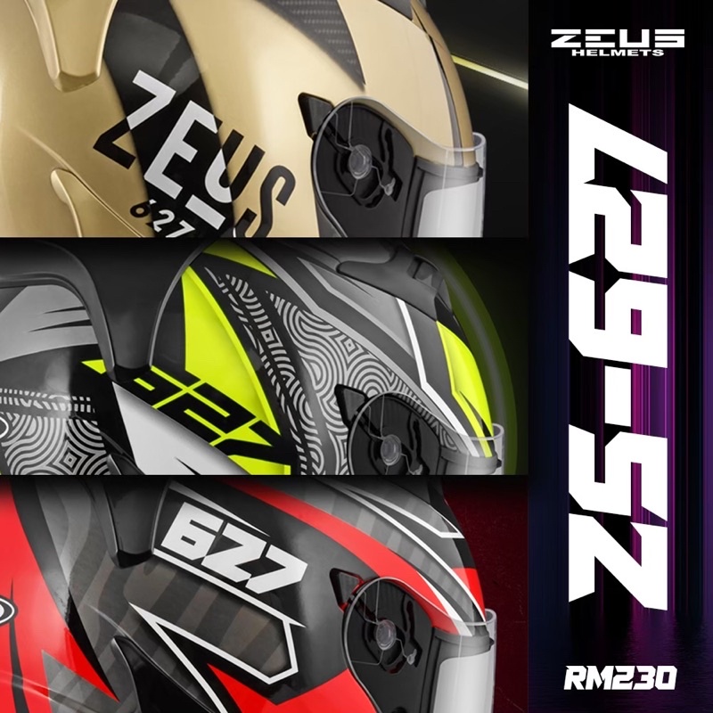 ZEUS ZS-627 (VISOR ONLY) | Shopee Malaysia