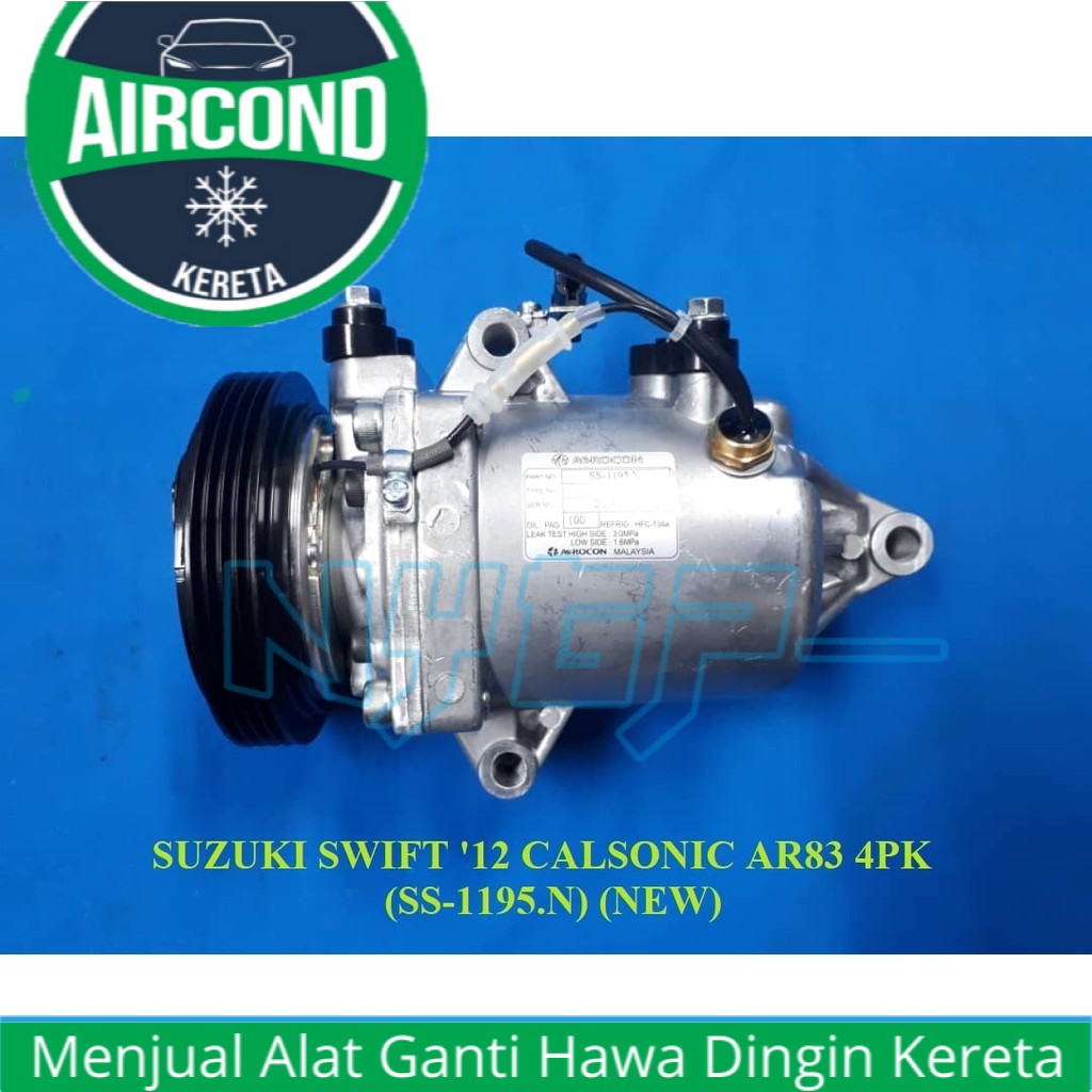 Suzuki Swift 2012 Air cond Compressor Original ACK | Shopee Malaysia