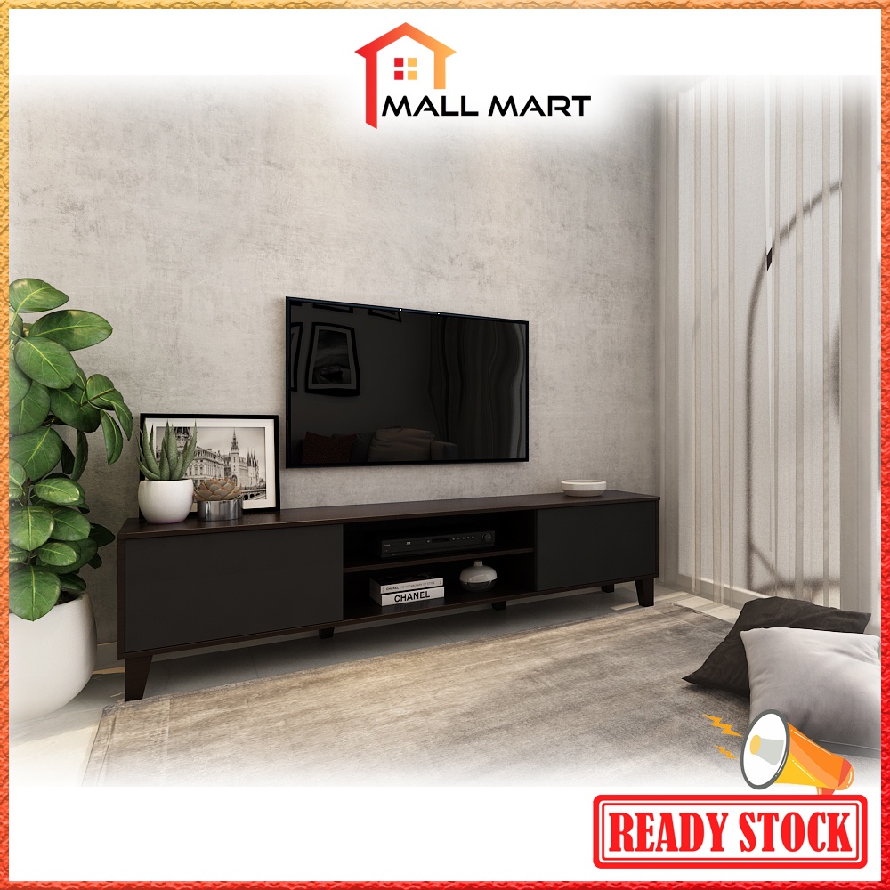 MallMart (BUATAN MALAYSIA) MHP007 6ft TV Cabinet Rack | Shopee Malaysia