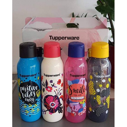 Tupperware 1pc Cool N Chic Eco Bottle Flip Top 750ml (LIMITED EDITION ...