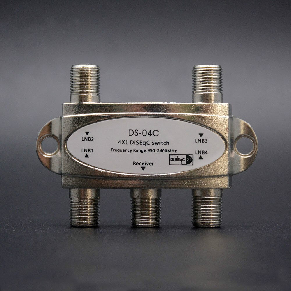 Zinc TV DiSEqC Switch 4x1 DiSEqC Switch Satellite Antenna Flat LNB ...