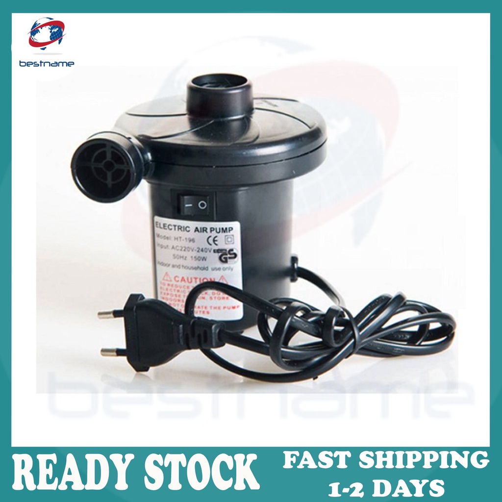 Portable Air Inflatable Pump AC Electric Air Pump Inflation Pump Deflate Air Bed Mattress Sofa ...