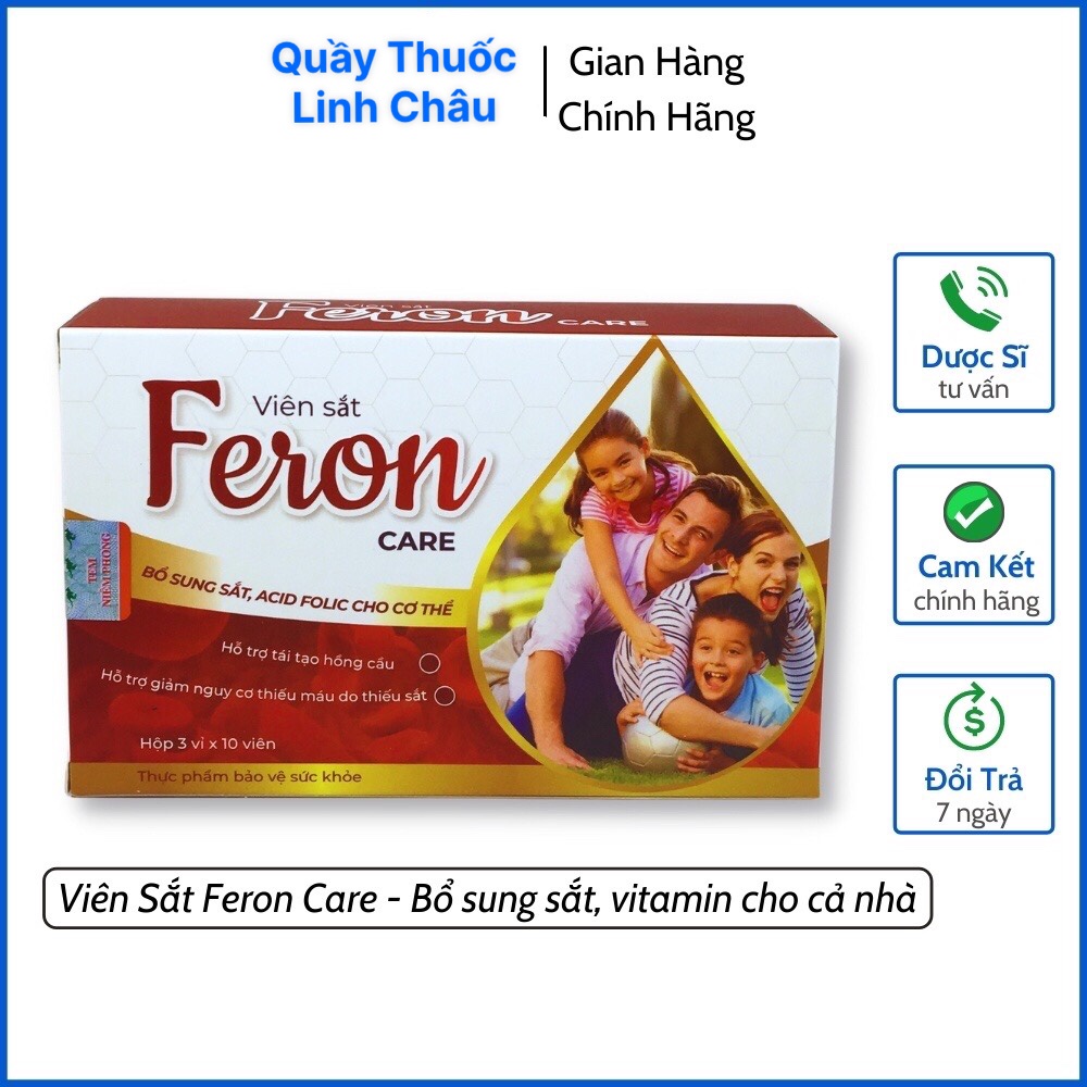 Feron Care Iron Tablets for the Whole Family - Supplementing Iron ...