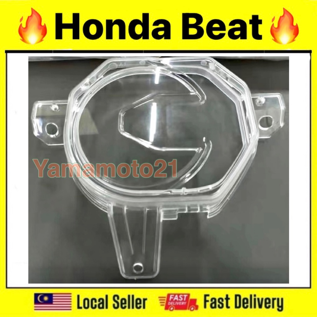 Honda Beat Fi V1 Meter Lens Meter Len Cover Clear PENUTUP CERMIN METER ...