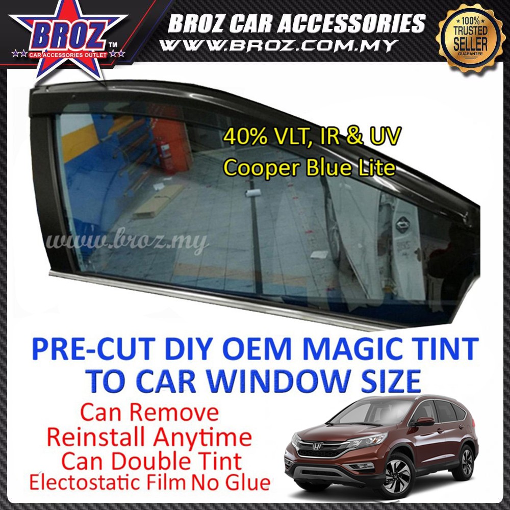 Magic Tint/Magic Tinted for Honda CRV 2012-2016 Solar Window (7 Window ...