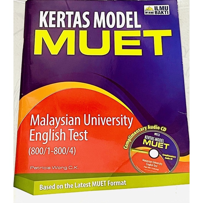 [FREE CD] MUET Past Exam Papers / Kertas Model MUET Ilmu Bakti with ...