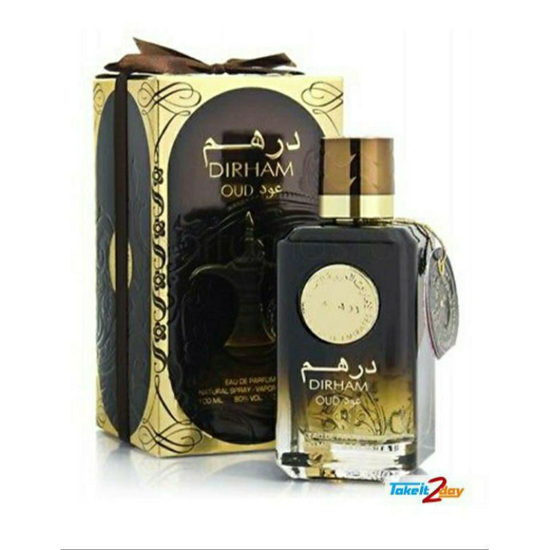 🔥🔥Arabian perfume🔥🔥 Dirham Oud Perfume Men And Women 100 ml. | Shopee ...