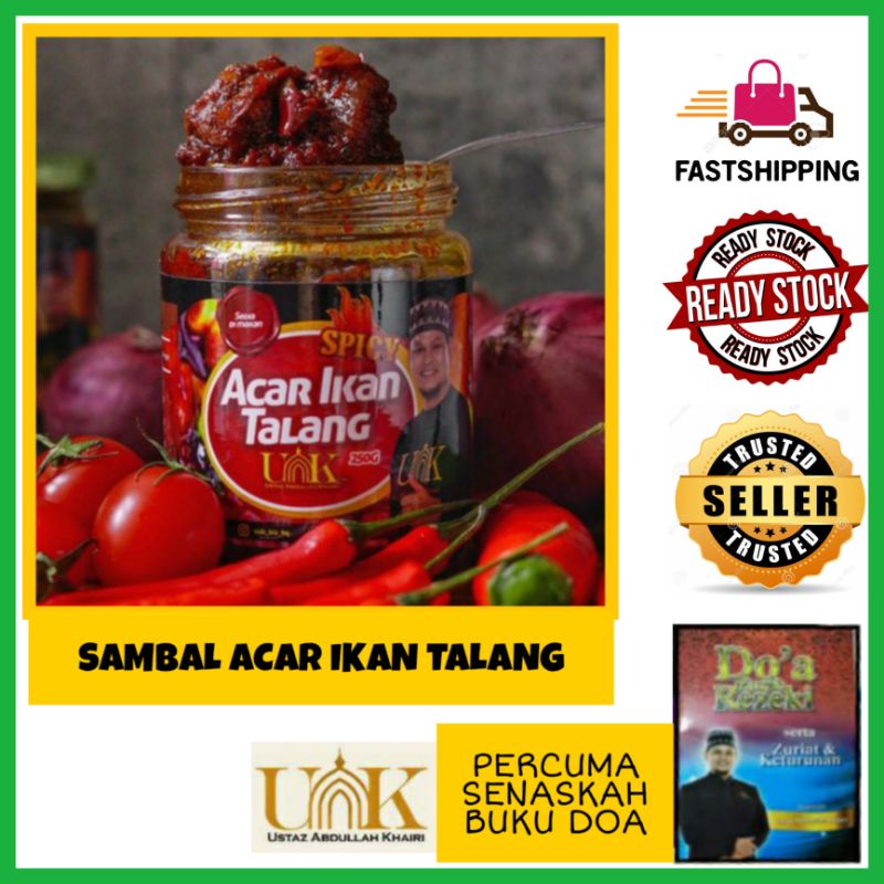 Sambal Acar Ikan Talang Viral By Ustaz Abdullah Khairi Sedap - ready to ...