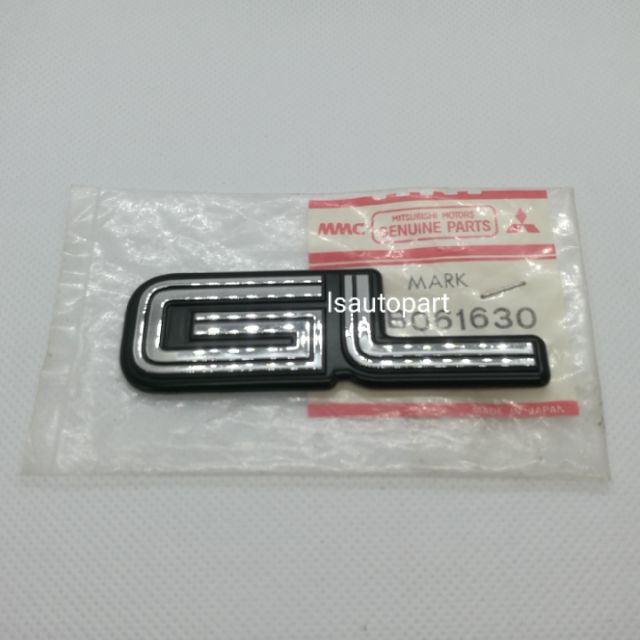 ORIGINAL MITSUBISHI GALANT GL EMBLEM | Shopee Malaysia
