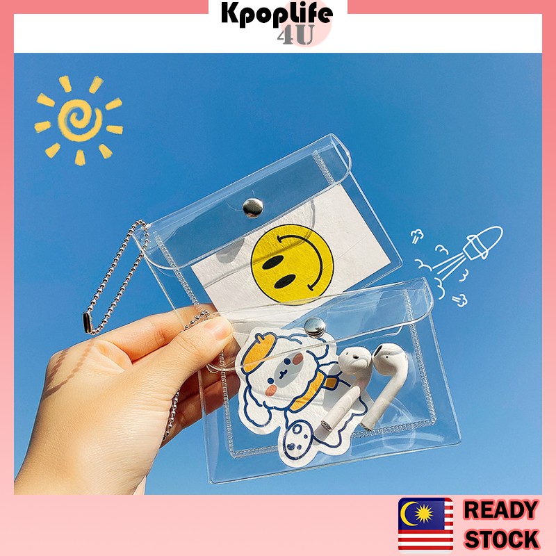 Transparent Jelly Card Wallet Coin Purse Card Wallet Student Card ...