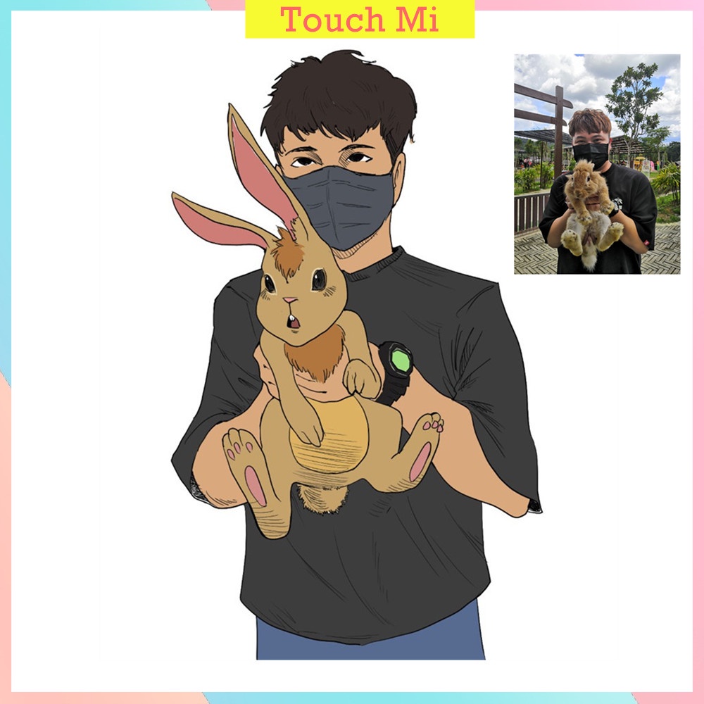 ⭐️Profesional Drawing ⭐️Portrait Drawing Photo Lukisan Potret Special ...