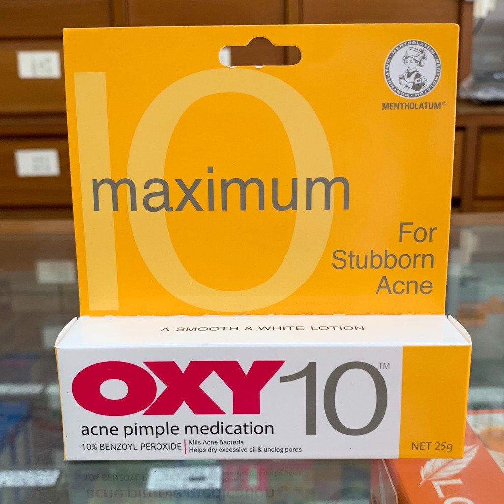 Oxy 10 acne pimple medication (25g) | Shopee Malaysia