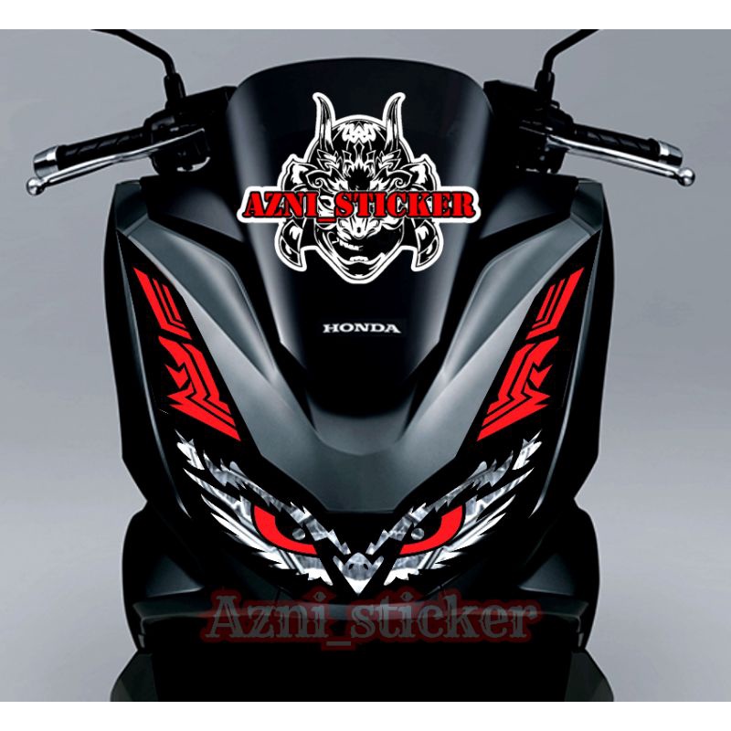 MATA Pcx stickers pcx 160 eagle eye stickers, a set of eyebrows ...