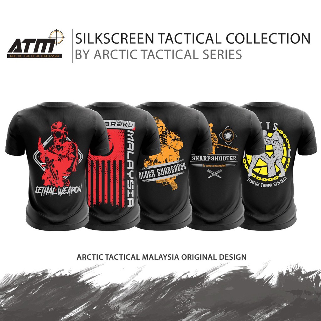 ARCTIC TACTICAL MALAYSIA MICROFIBER MINI EYELET QUICK DRY JERSEY TTS ...