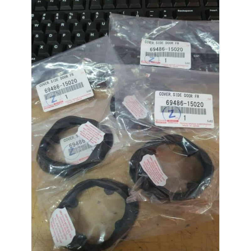 TOYOTA ALPHARD ANH 20 VELLFIRE AGH 30 SLIDING DOOR COVER 100% ORI ...