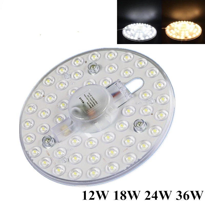 12W 18W 24W 36W LED Ring Panel Circle Light Round Ceiling Board Lamp ...
