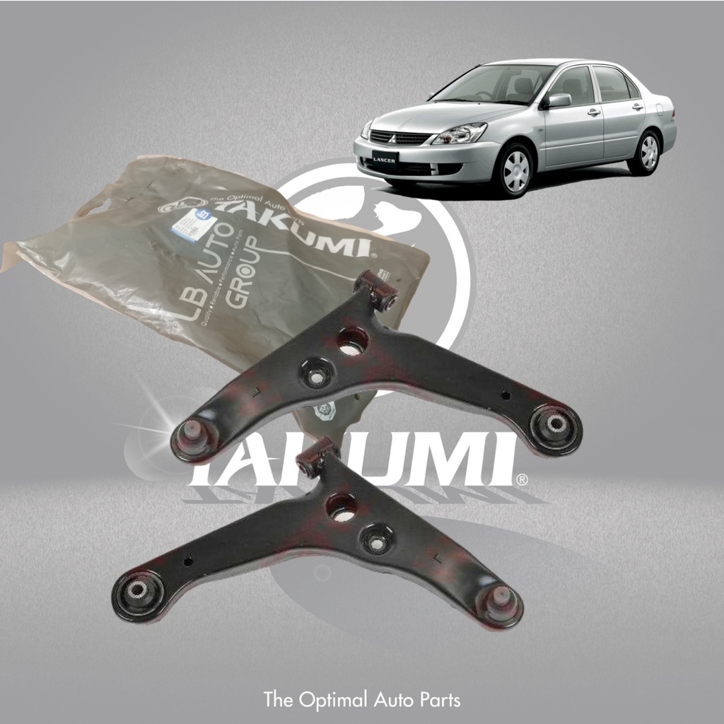 Mitsubishi Lancer 2005 TAKUMI Front(depan) Lower Arm With Ball Joint ...