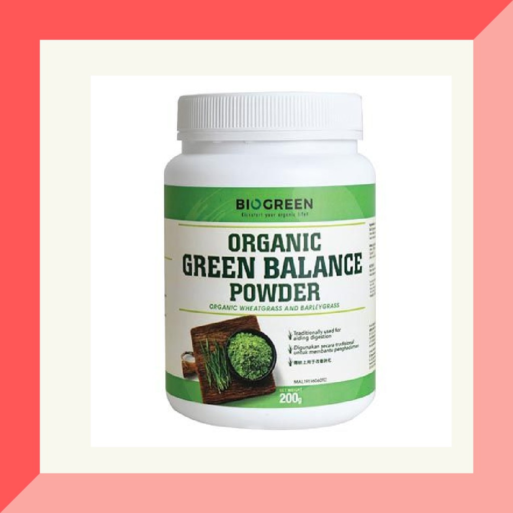 Biogreen Organic Green Balance Powder 200g Exp 4/2026 | Shopee Malaysia