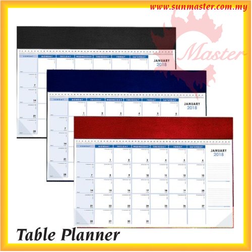 2026 Table Planner | Personal Desk Planner | Office Planner PVC Diary ...
