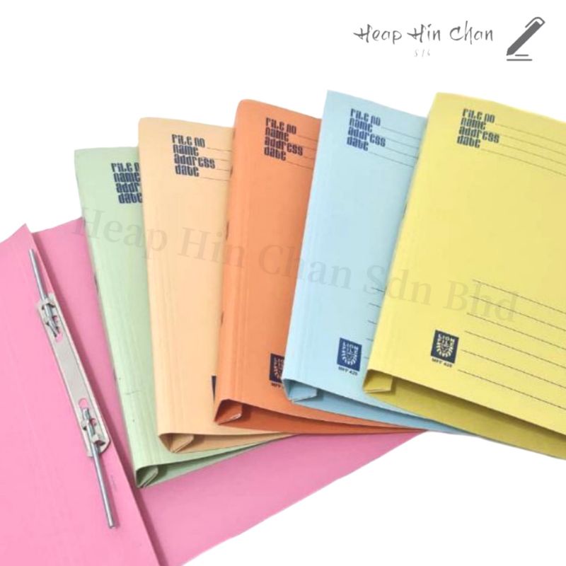 Lion MF420 Spring Manila Flat Paper File/ Manila File (1pcs) | Shopee ...