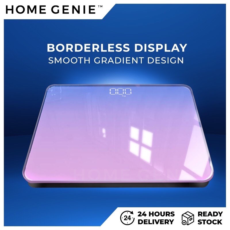 (READYSTOCK🔥⚡️) USB Rechargeable Smart Body Weighing LED Digital ...