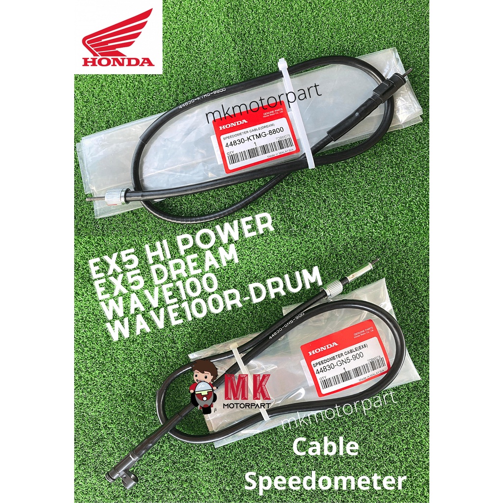[ HONEY Brand ] SPEEDOMETER CABLE Honda EX5 Hi Power / WAVE100 / Ex5 ...