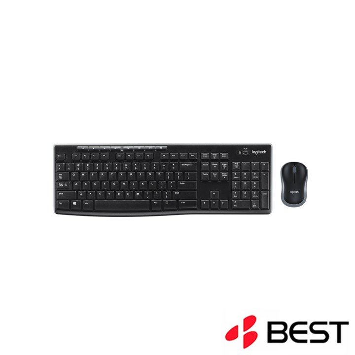 Logitech Wireless Keyboard Mouse Reliable Wireless Combo Mk270r Shopee Malaysia