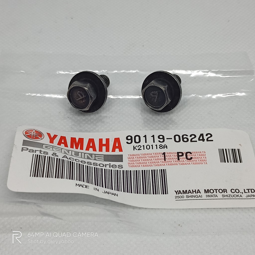Yamaha RXZ Skru Bolt Tong 2T Original Japan (90119-06044@90119-06242 ...